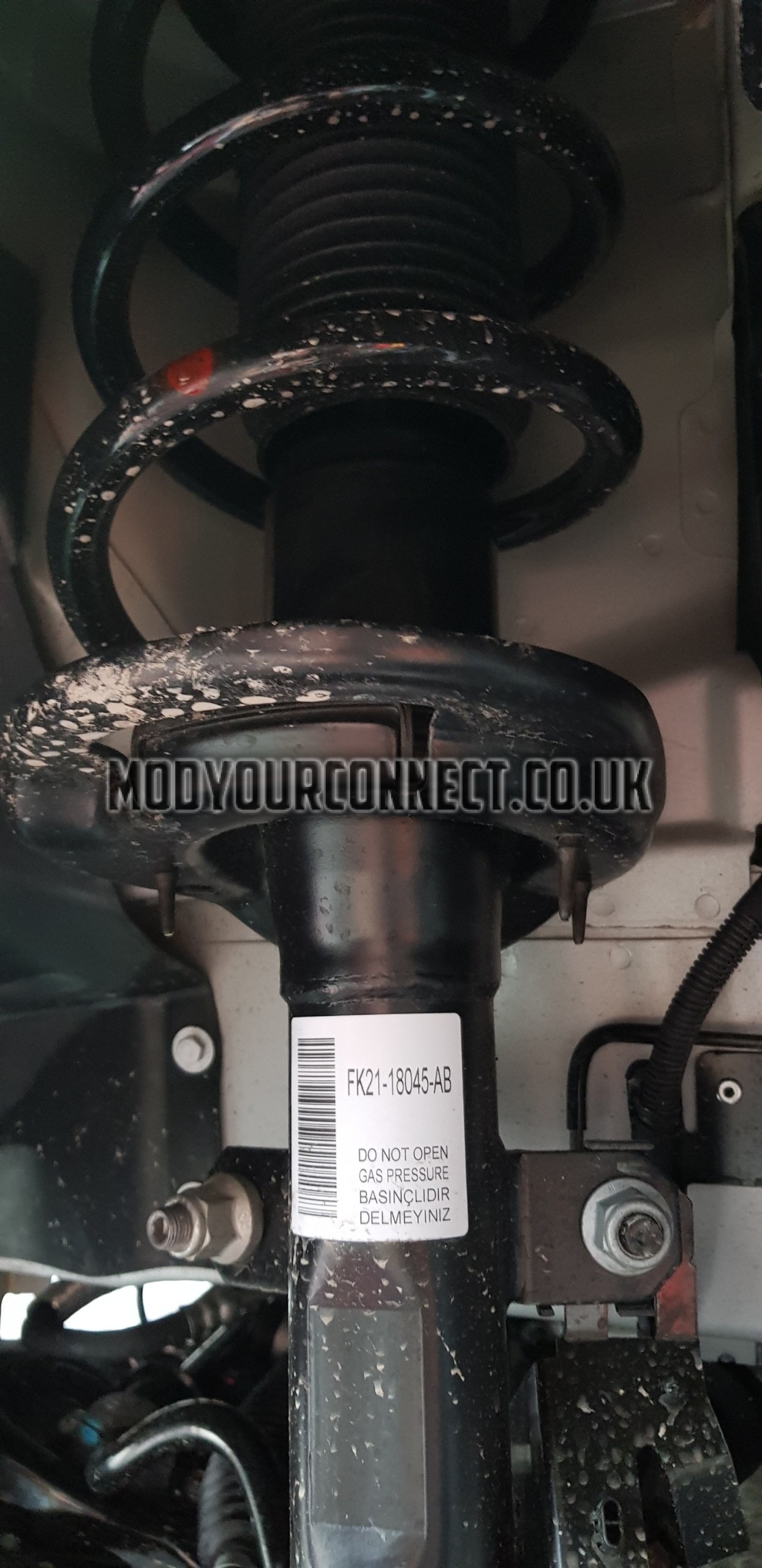 MYC Transit Custom 2014-2018 35mm Front Lowering Springs (TYPE 2) » Mod ...