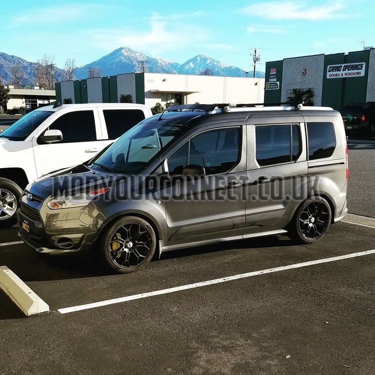 Lowered Ford Van