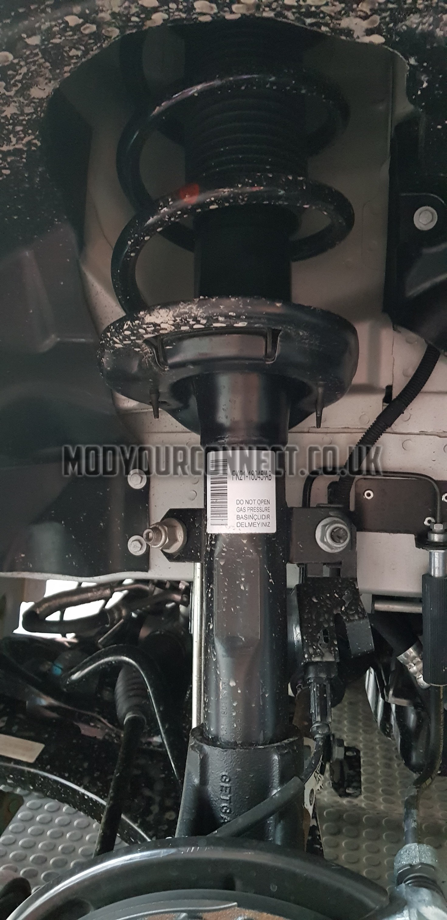 MYC Transit Custom 2014-2018 50mm Front Lowering Springs (TYPE 2) » Mod ...