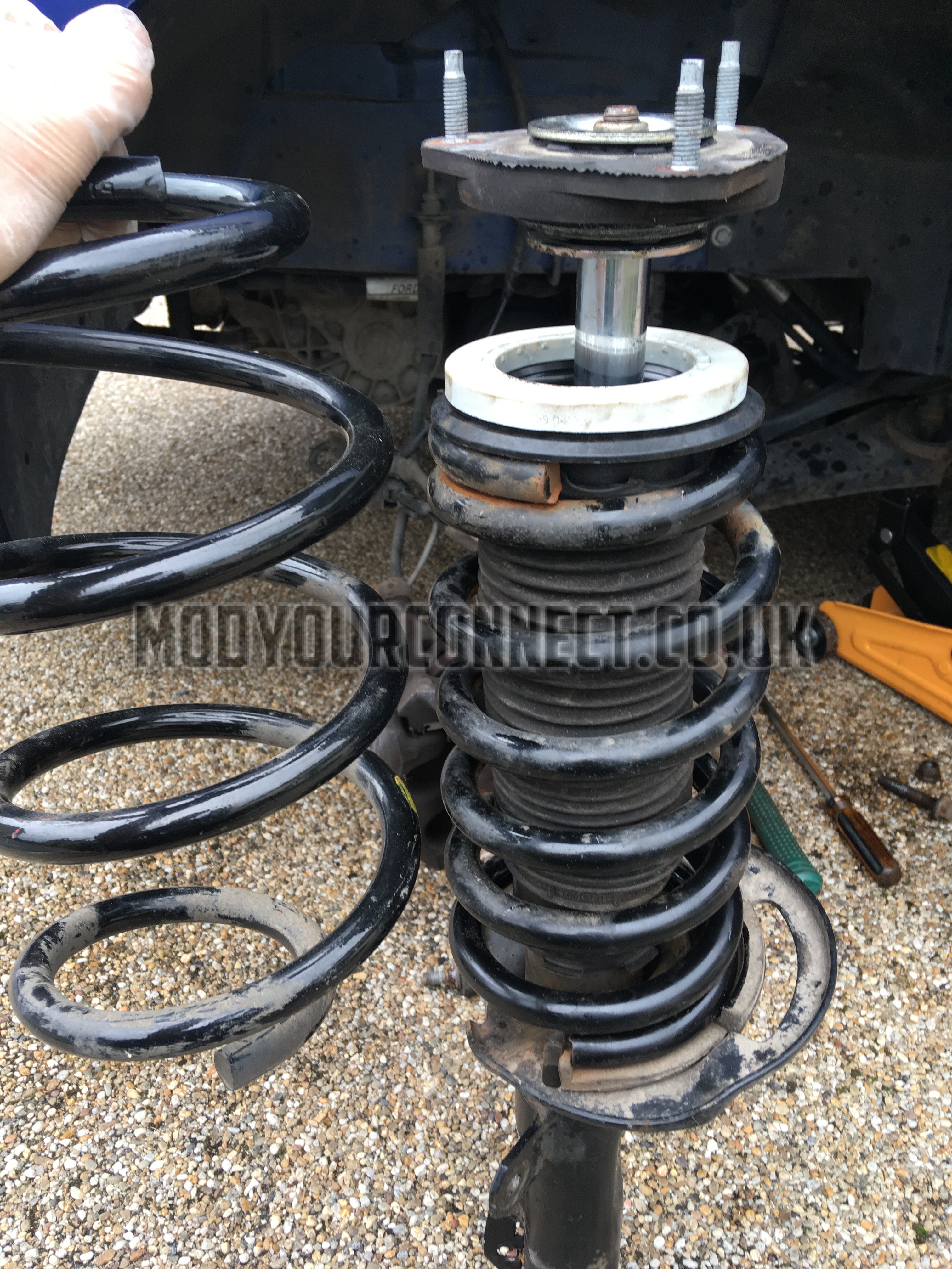 MYC Transit Custom 2014-2018 50mm Front Lowering Springs (TYPE 2) » Mod ...